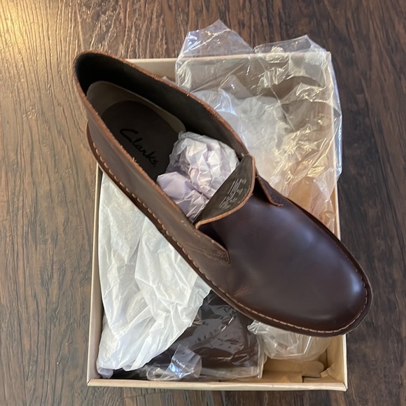 Clarks | Shoes | Mens Clark Brown Boots Casual Shoes | Poshmark
